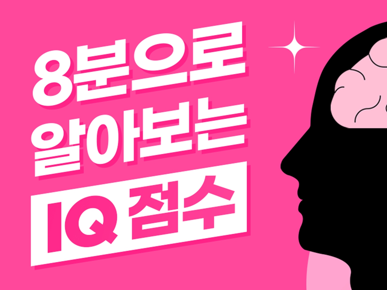 [무료 IQ test] 8분만에 알아보는 IQ 점수